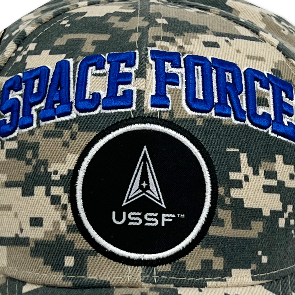 Space Force Digital Pride Hat (Camo)