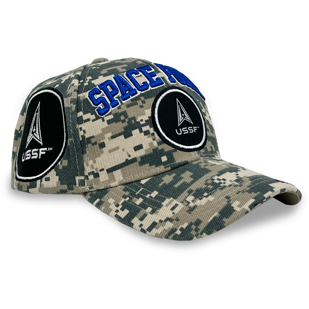 Space Force Digital Pride Hat (Camo)